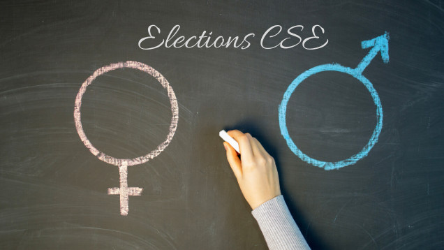Calcul répartition homme femme élections CSE